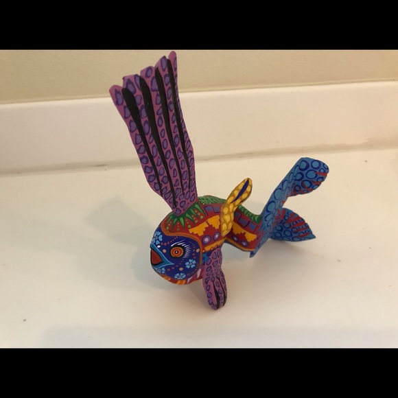 Oaxacan folk art | Art | Oaxaca Folk Art Hand Painted Fish | Poshmark